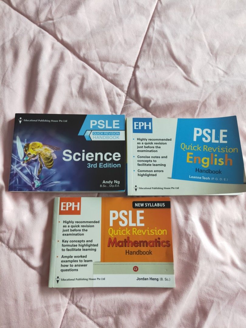 3sets Psle revision handbook, Hobbies & Toys, Books & Magazines ...