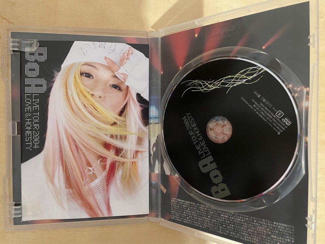 珍藏 絕版 BoA LIVE TOUR 2004 LOVE & HONESTY DVD, 興趣及遊戲, 音樂、樂器 & 配件, 音樂與媒體 - CD 及 DVD - Carousell
