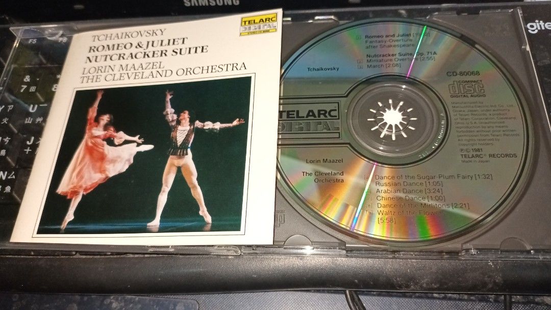 古典名盤 TELARC發燒天碟 日本松下版 LORIN MAAZEL TCHAIKOVSKY ROMEO & JULIET ...