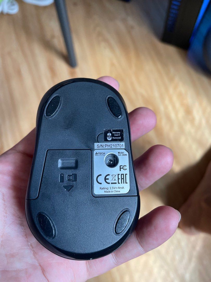 A4 tech G3-280 N Padless Wireless Mouse, Computers & Tech, Laptops ...