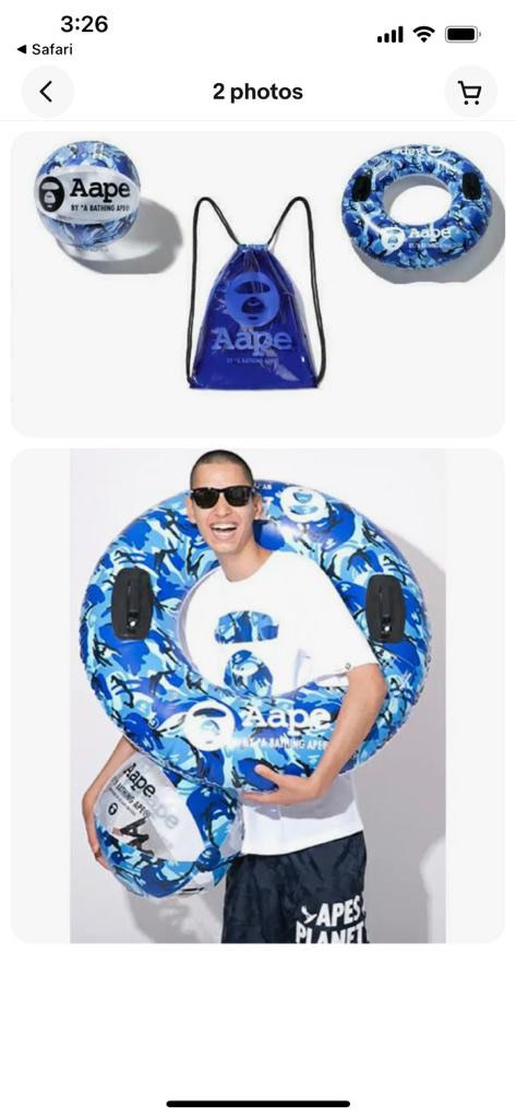 Aape float and beach ball, Hobbies & Toys, Memorabilia & Collectibles ...