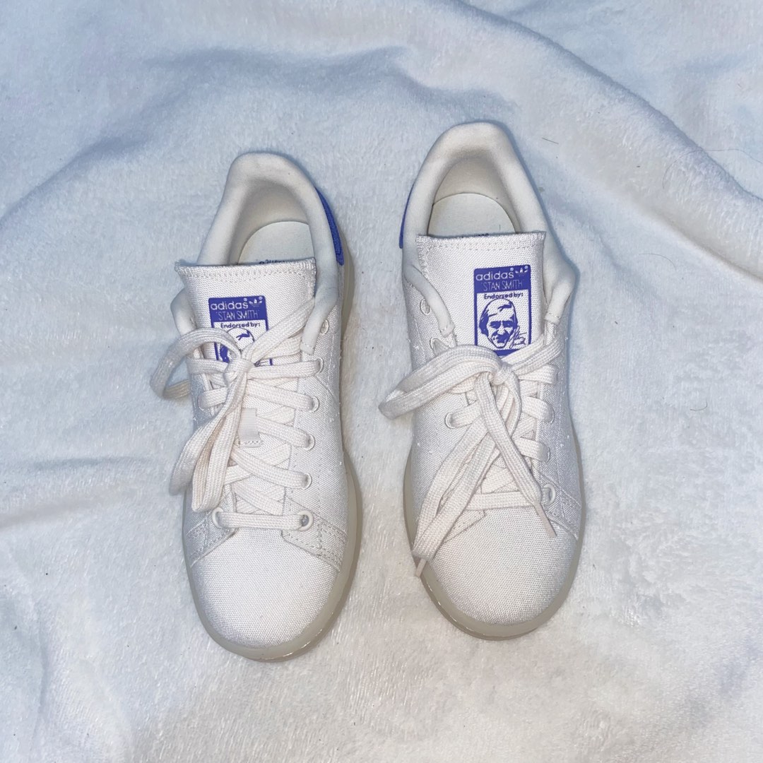 Adidas Stan Smith Prime Blue, Women's Fashion, Footwear, Sneakers on ...