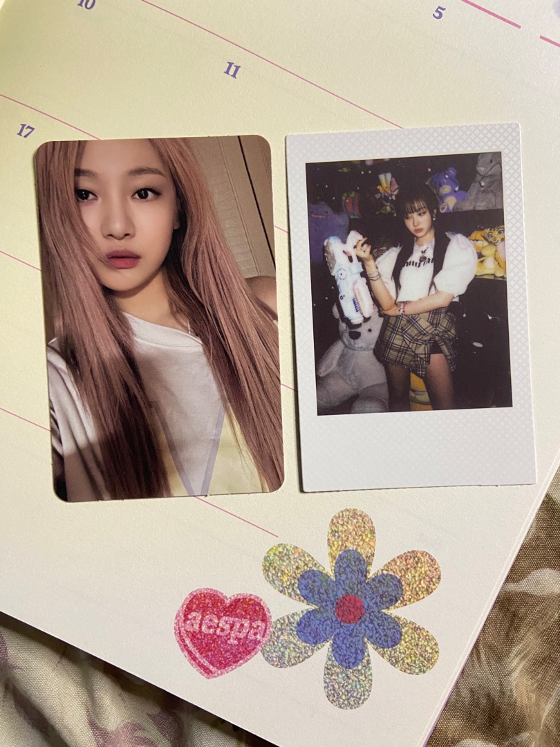 Aespa Girls Real World Ver Ningning Photo Card, Hobbies & Toys, Memorabilia & Collectibles, K ...