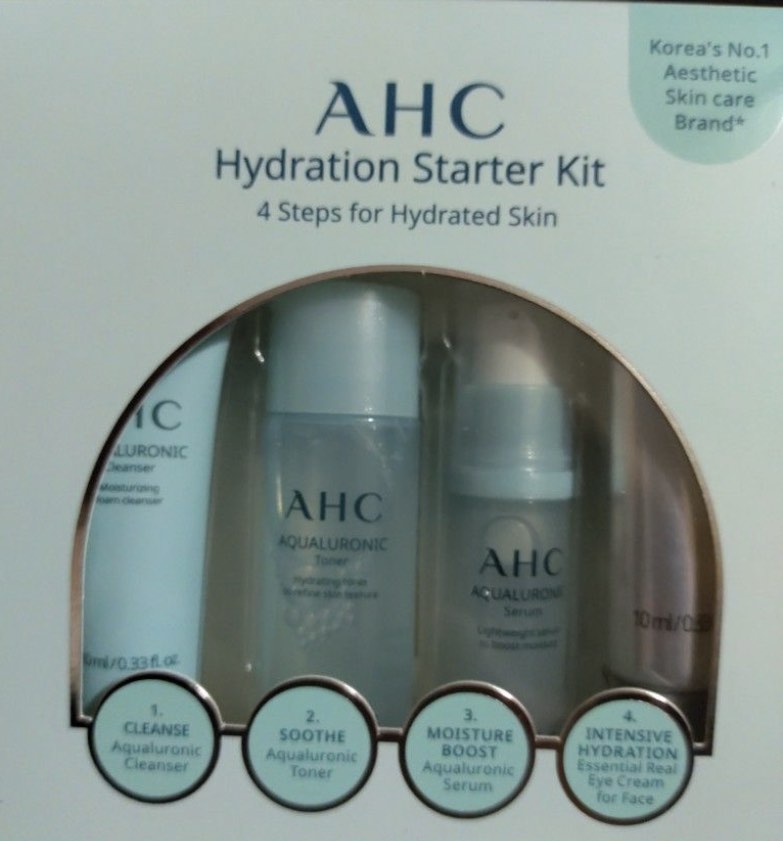 AHC starter kit 最後四盒, 美容＆化妝品, 健康及美容 - 皮膚護理, 面部 - 面部護理 - Carousell