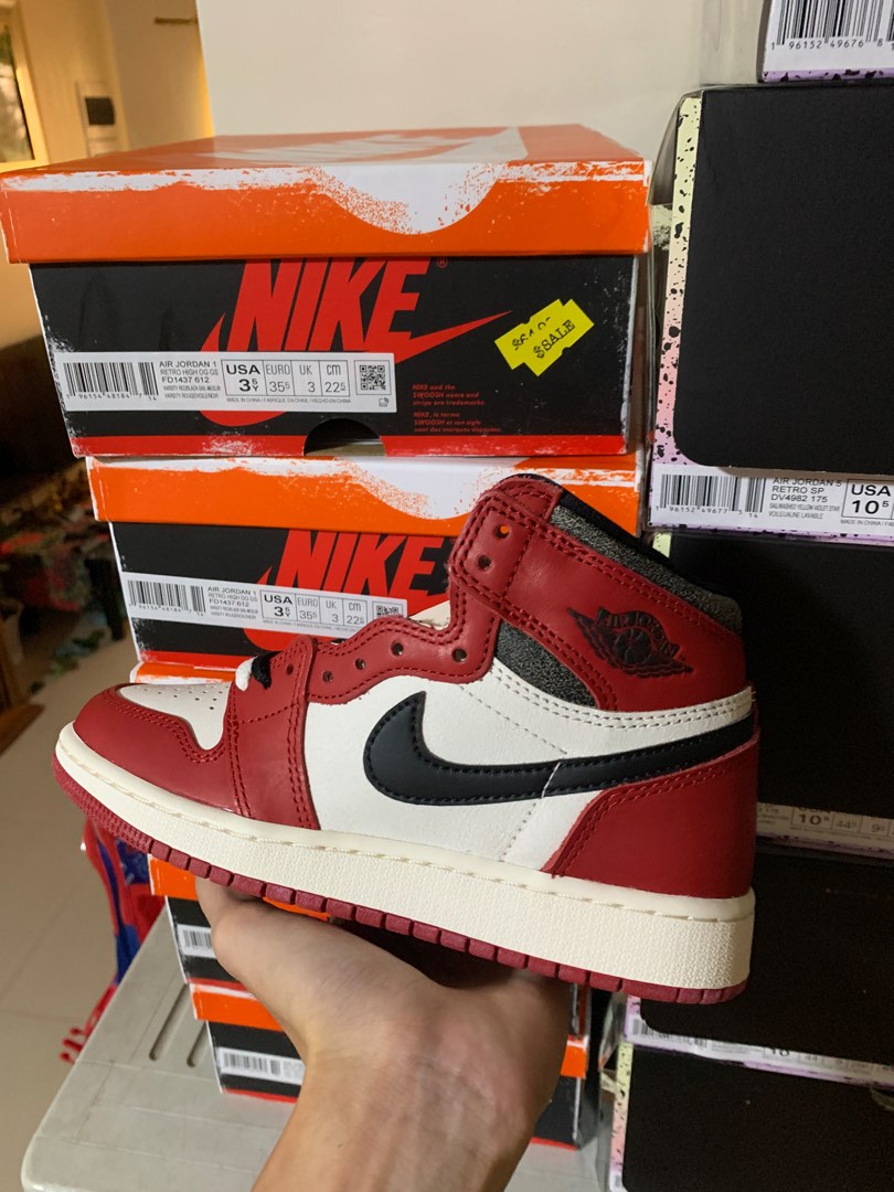 Air Jordan 1 High Chicago Lost & Found, Men's Fashion, Footwear ...