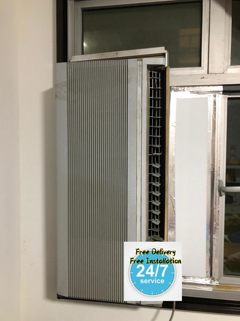Aircon Window Casement Aircon Mitsubishi with draining, TV & Home ...