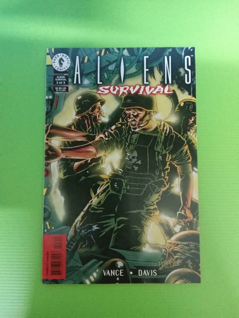 Aliens: Survival #3 ( Tony Harris - Cover Art ) Dark Horse Comics ...