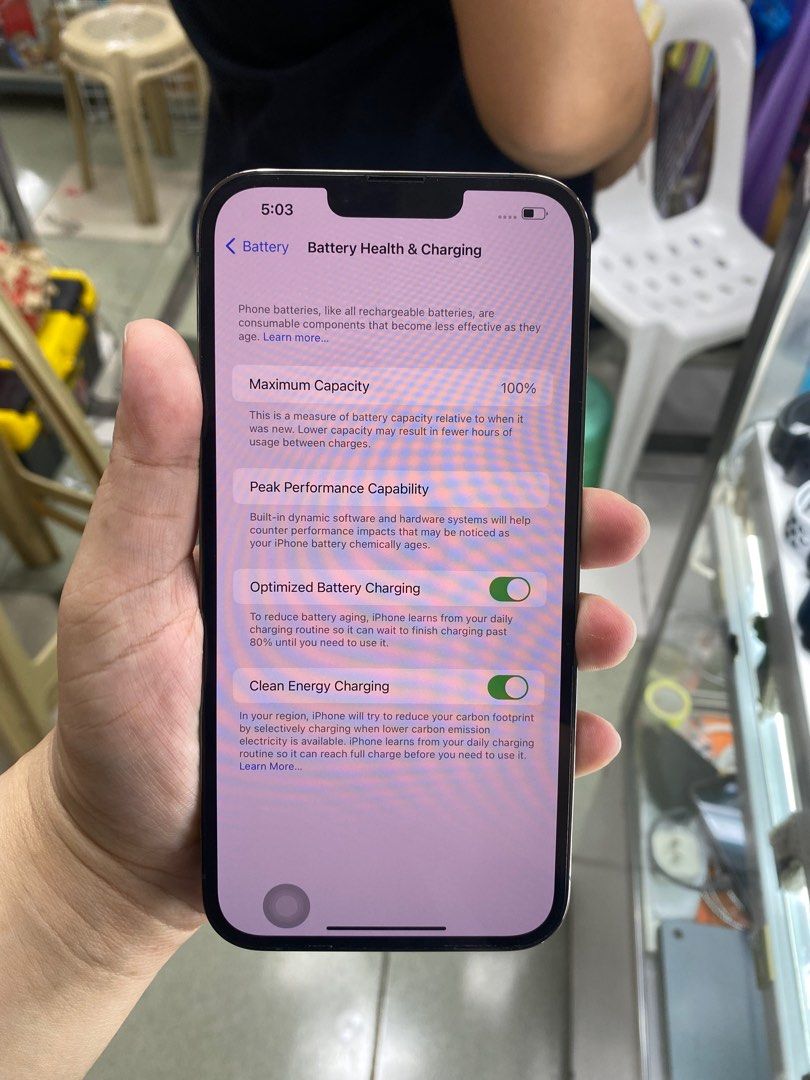 ALPINE GREEN IPHONE 13 PRO MAX 256G GLOBELOCKED 100% BATTHEALTH NO ...