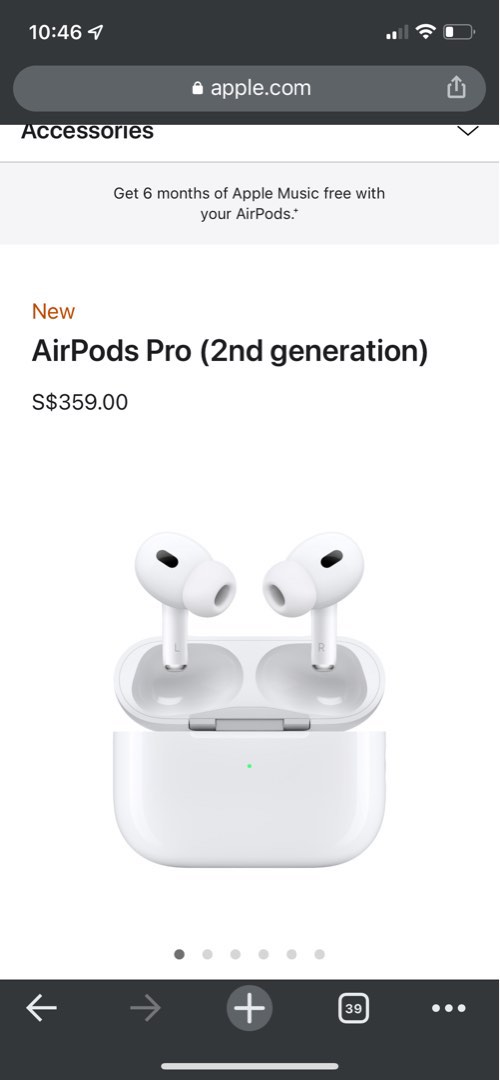 Apple Air Pod Pro 2, Audio, Earphones on Carousell