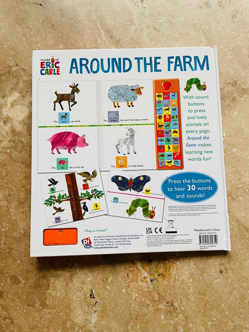 Around The Farm, Eric Carle, Hobbies & Toys, Books & Magazines ...