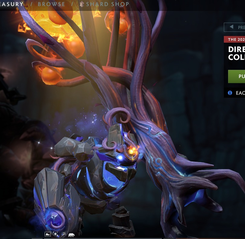 Astral Origins, Tiny ultra rare item from Diretide Collector's Cache ...
