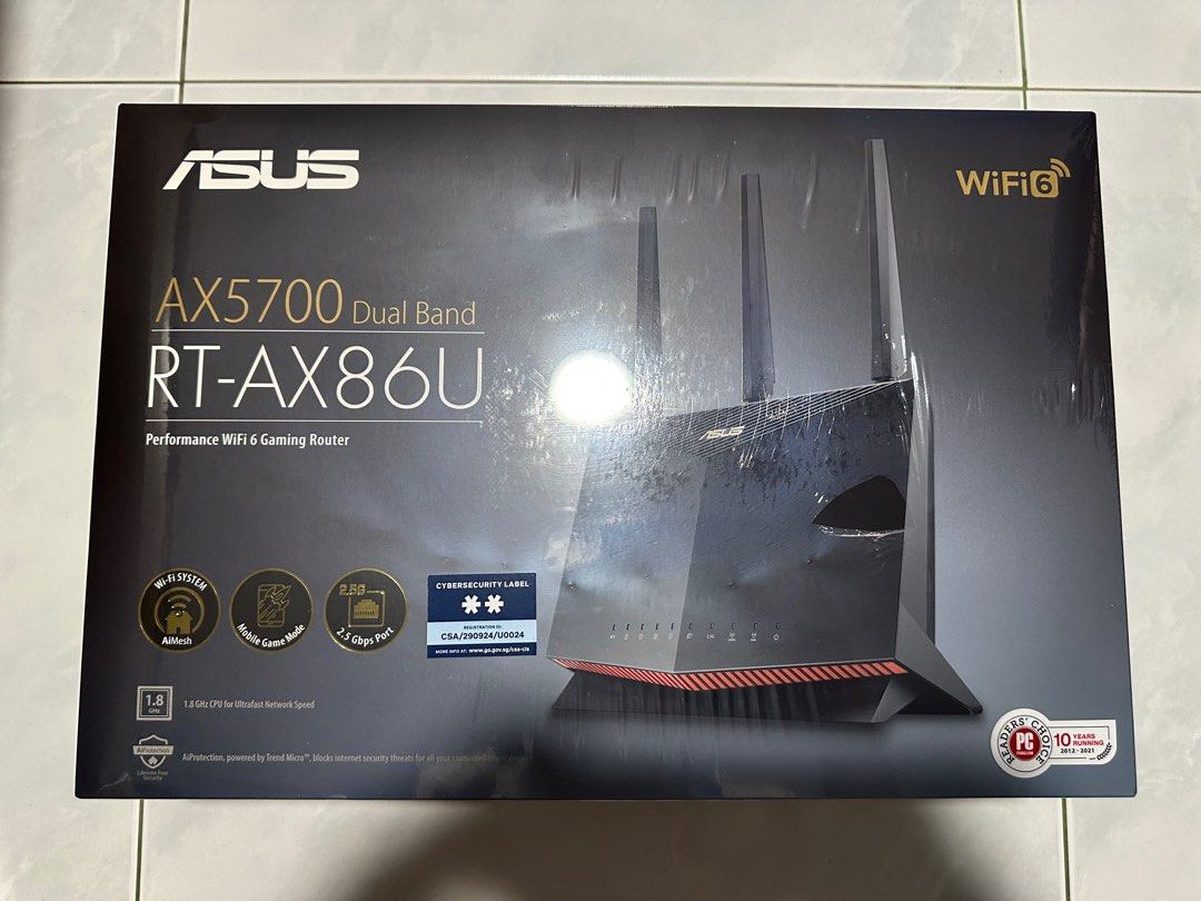 Asus RT-AX86U Wifi 6 Router, Computers & Tech, Parts & Accessories, Networking on Carousell