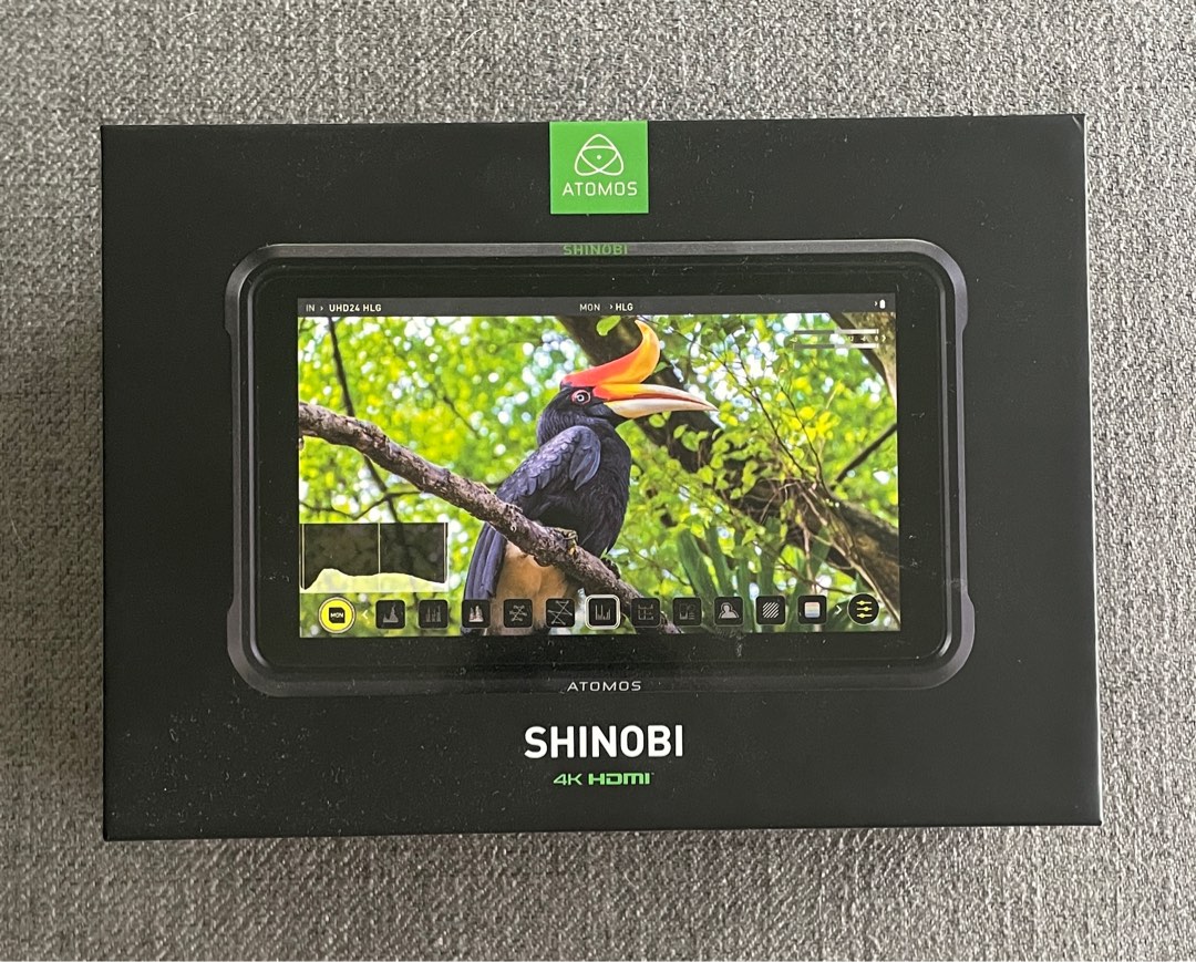 Atomos Shinobi 5" 4K HDMI Monitor, Photography, Video Cameras on Carousell