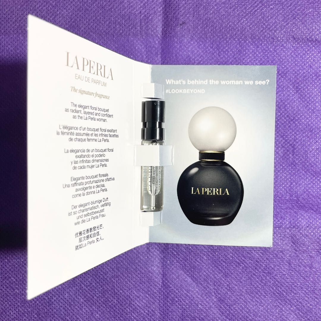 AUTHENTIC La Perla the signature fragrance eau de parfum perfume vial ...