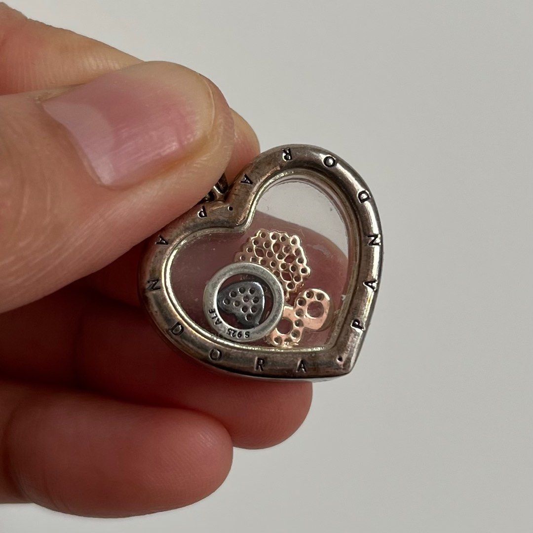 Authentic Pandora Floating pendant with charms, Women's Fashion ...