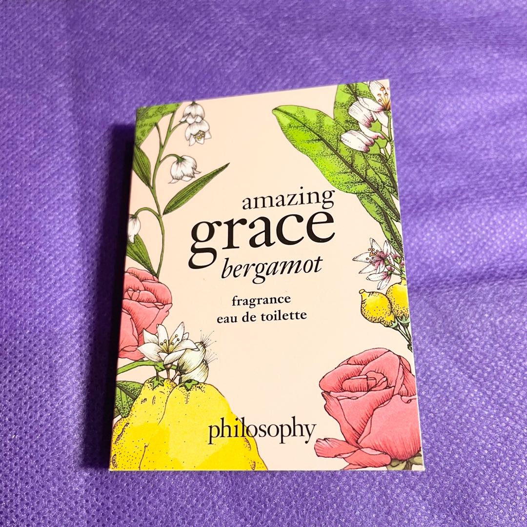 AUTHENTIC Philosophy amazing grace bergamot eau de toilette perfume ...