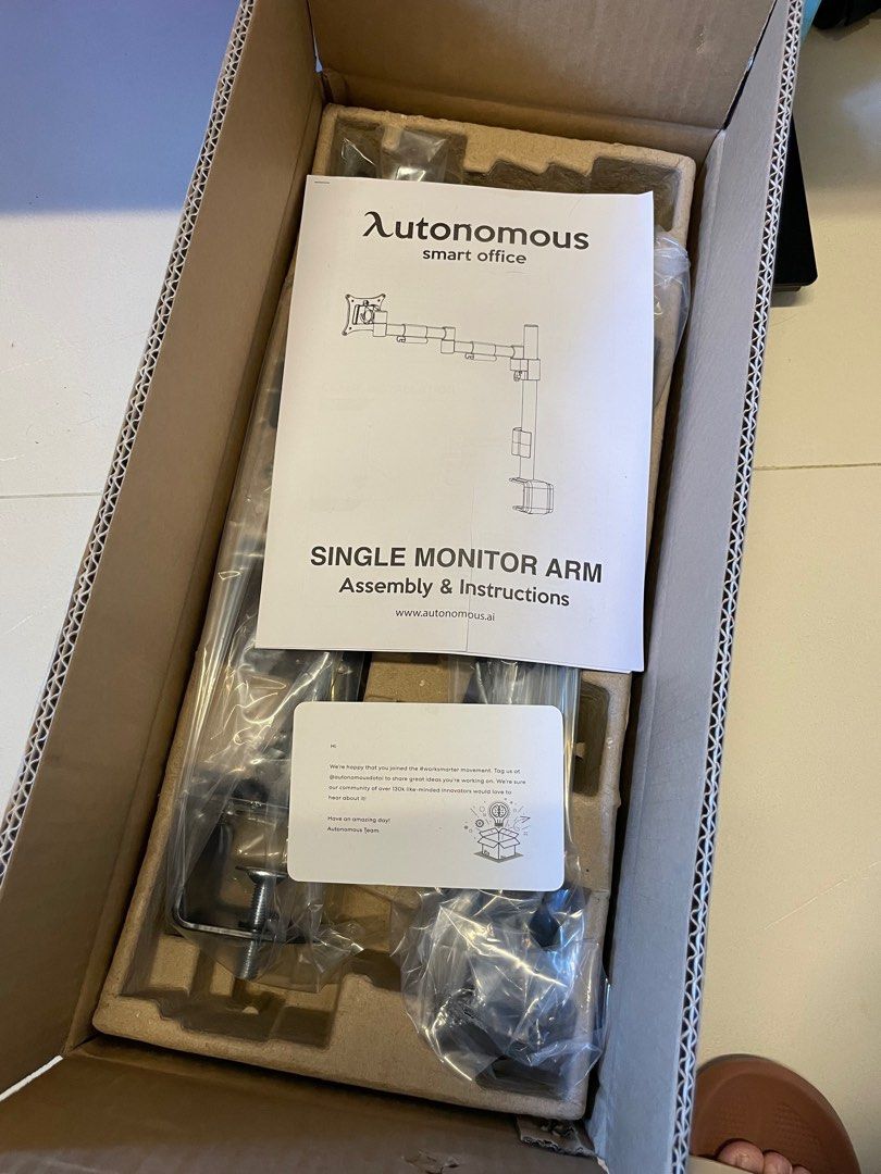 Autonomous 顯示器支架（全新）, 電腦＆科技, 電腦周邊及配件, 其他 - Carousell