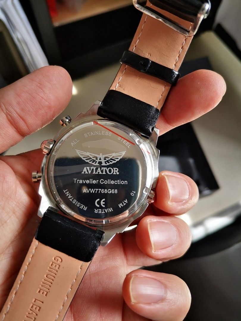 Aviator water, Men's Fashion, Watches & Accessories, Watches on Carousell
