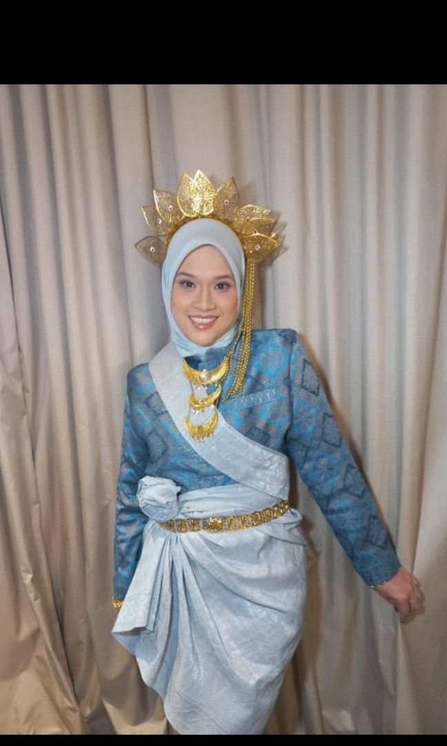 BAJU SEWA PUTERI PERAK, Women's Fashion, Muslimah Fashion, Baju Kurung ...