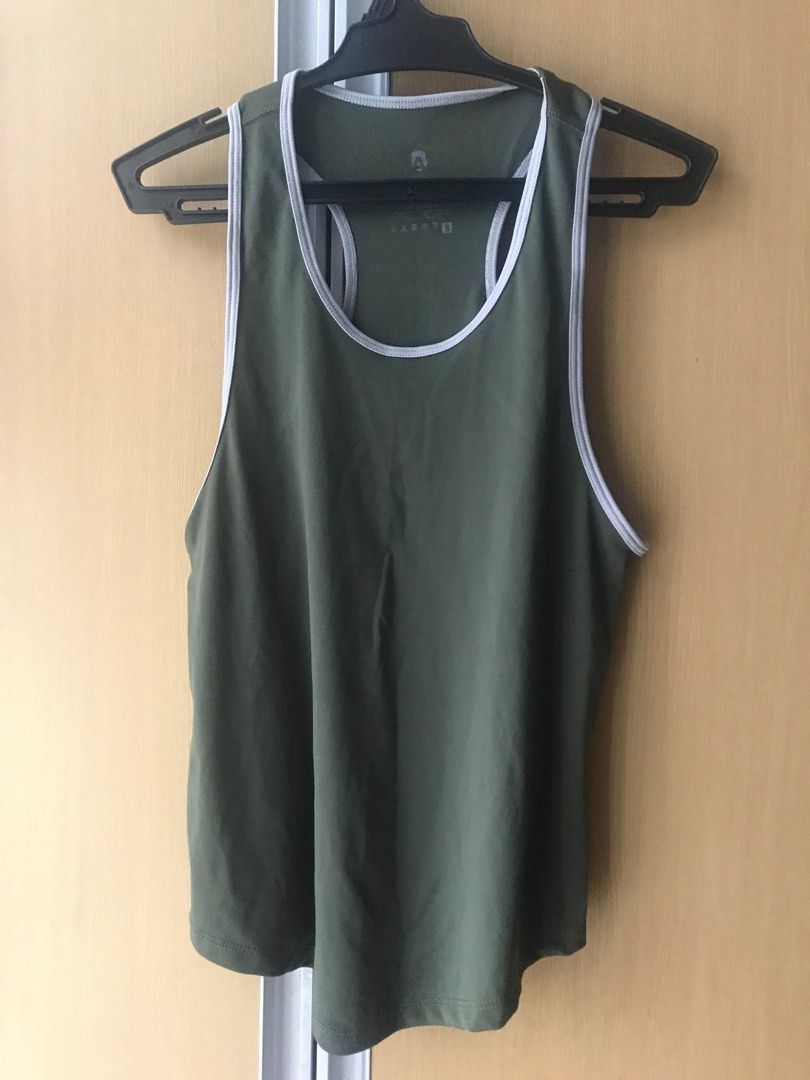 Bench green drifit sando, Women's Fashion, Activewear on Carousell