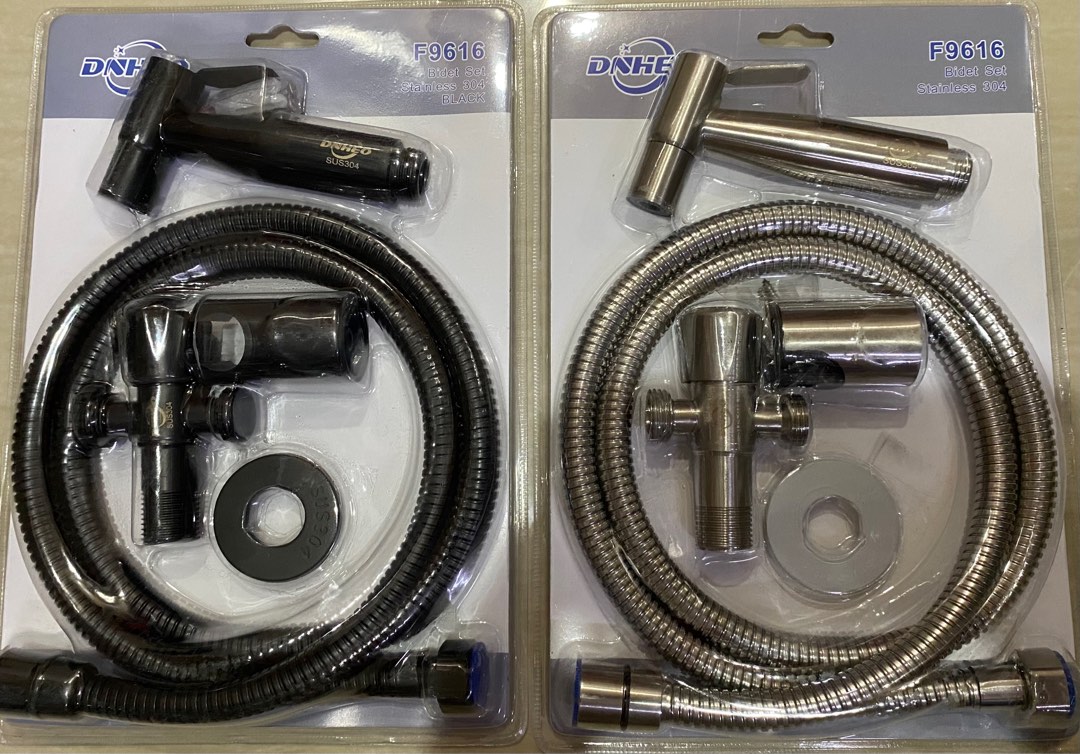 New Arrival!!! Bidet set with 2 way angle valve, Furniture & Home ...