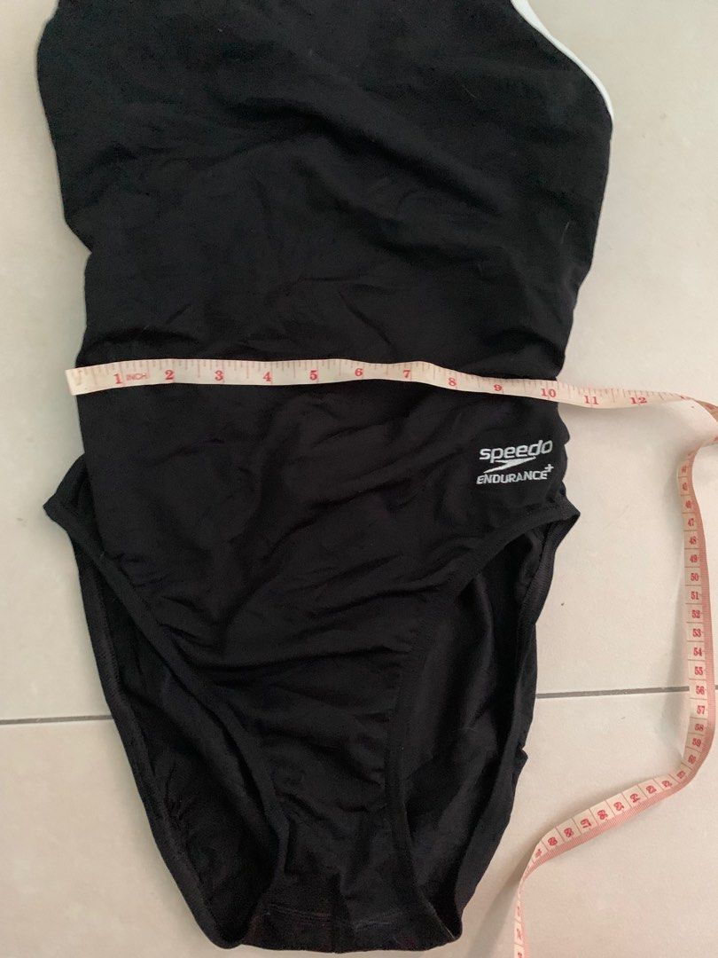 Black Speedo Training Swimsuit, Women's Fashion, Swimwear, Bikinis ...