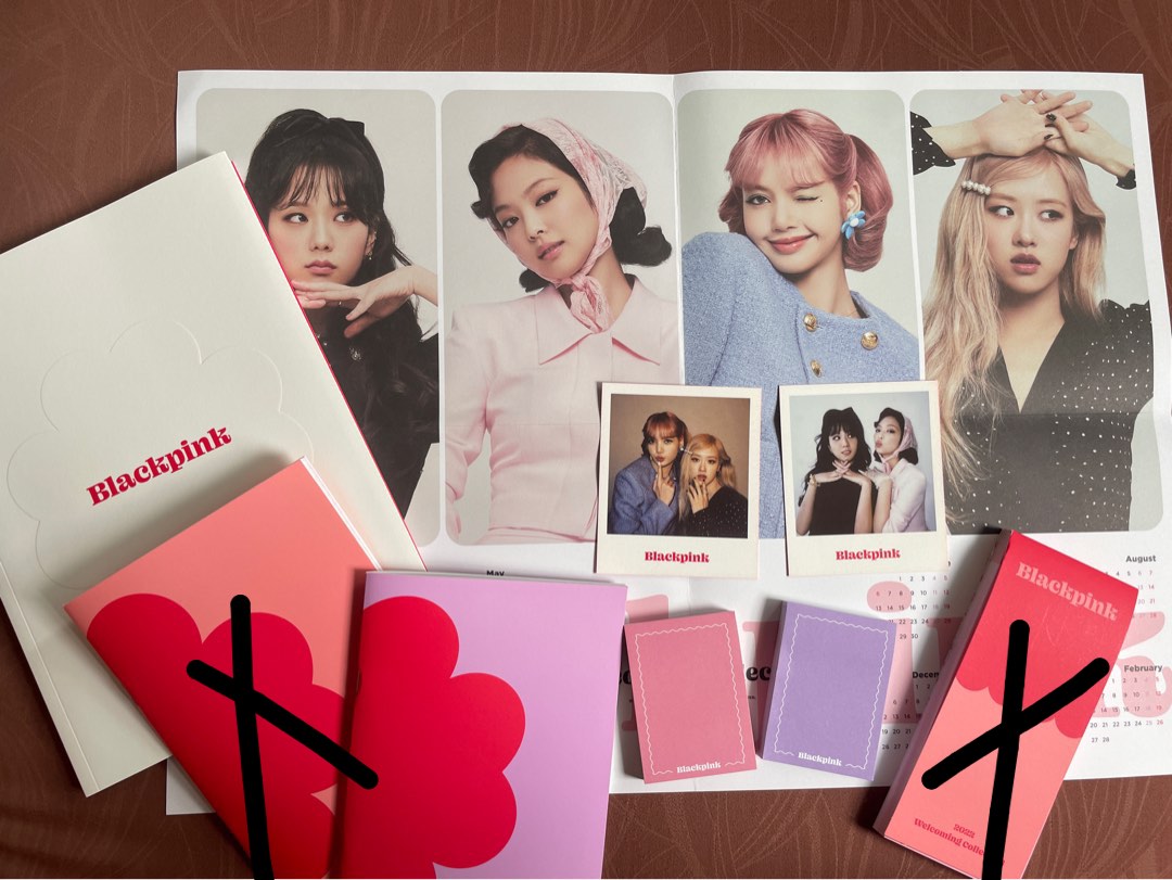 Blackpink 2022 welcoming collection, Hobbies & Toys, Memorabilia & Collectibles, K-Wave on Carousell