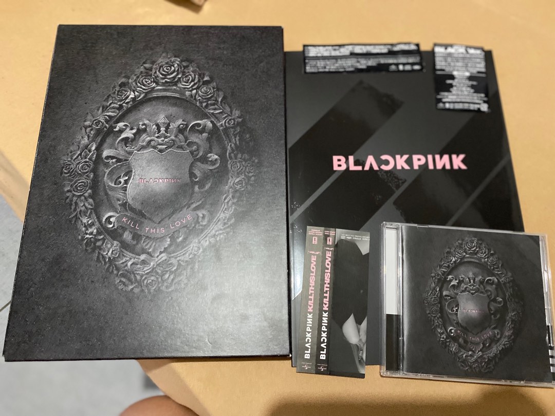 BLACKPINK Kill This Love album JAPAN version, Hobbies & Toys, Music ...
