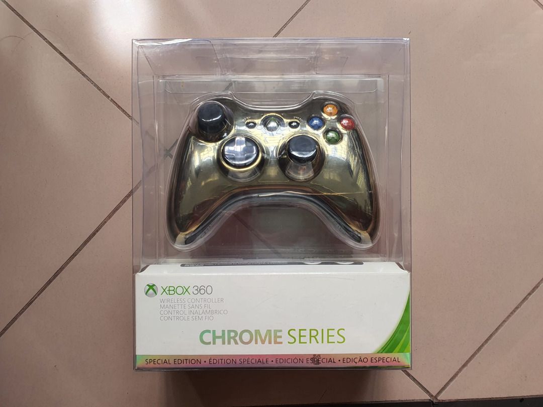 BNIB Xbox 360 Chrome Series Controller, Video Gaming, Video Game ...
