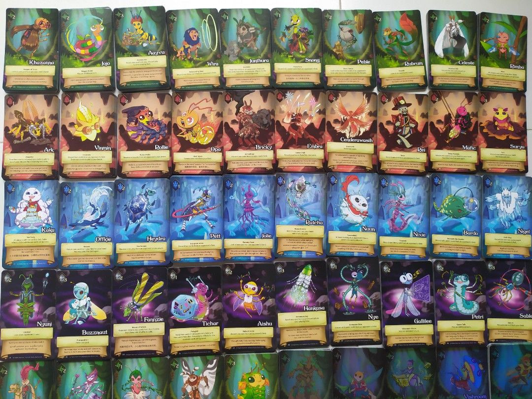 Book Bug 4 Cards complete 81 cards $50, Hobbies & Toys, Toys & Games on ...