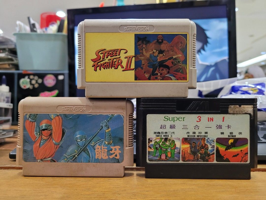 Bootleg FC Games Cartridges, Video Gaming, Video Games, Nintendo on ...