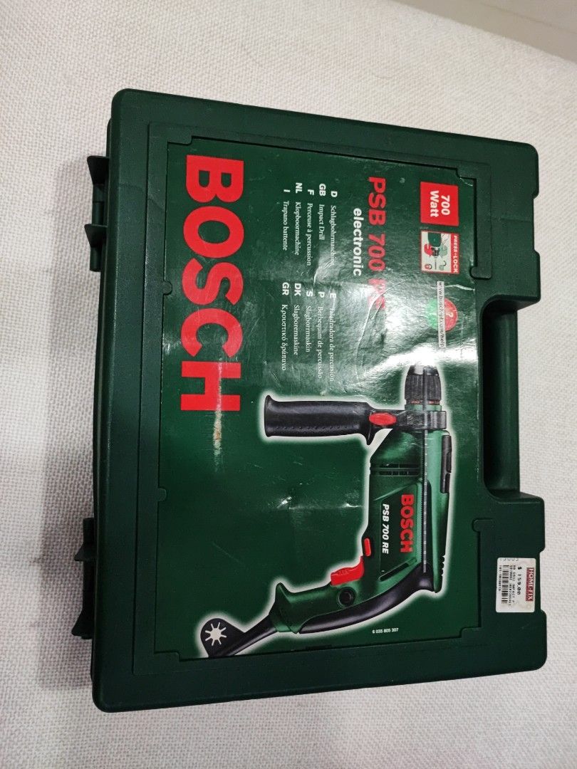 Bosch Drill - PSB 700 RE, Furniture & Home Living, Home Improvement & Organisation, Home ...