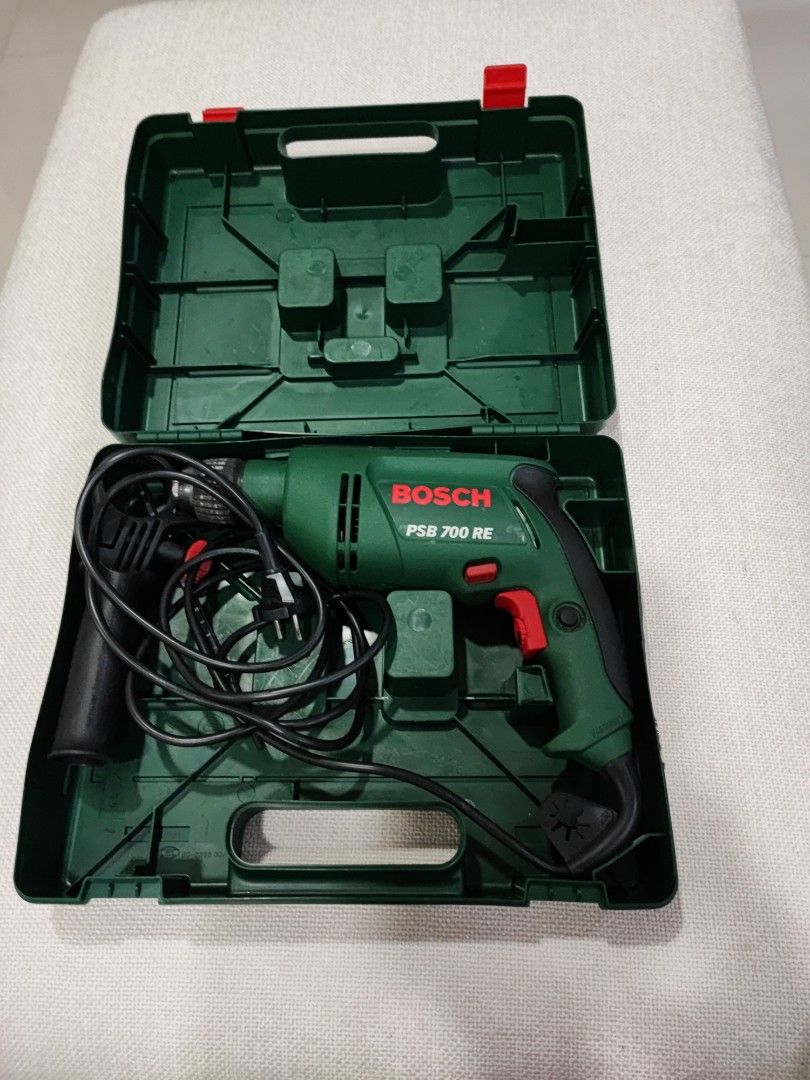 Bosch Drill - PSB 700 RE, Furniture & Home Living, Home Improvement ...
