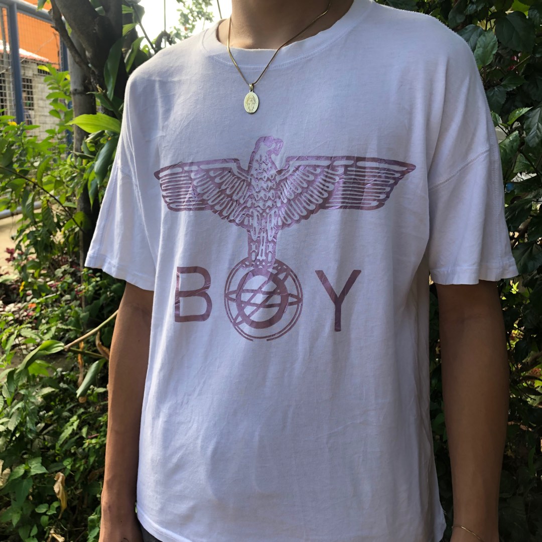 Boy London Big Script, Men's Fashion, Tops & Sets, Tshirts & Polo ...