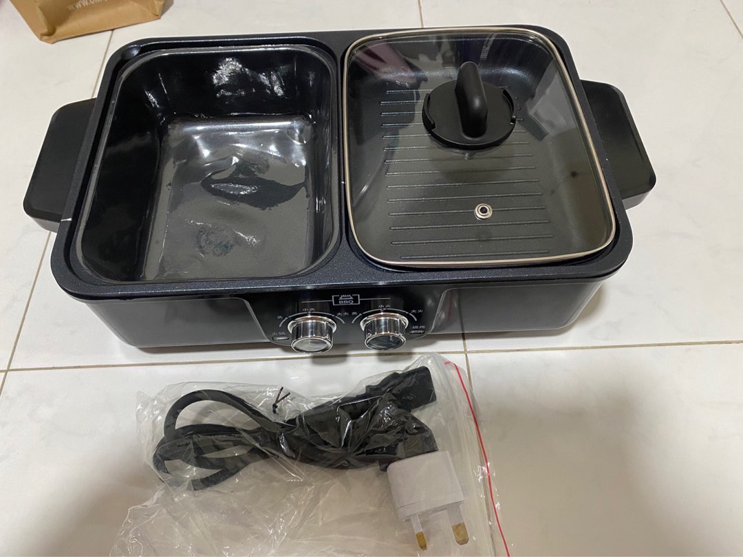 Brand New Multi Purpose Hotpot Steamboat BBQ Electric Cooker, TV & Home ...