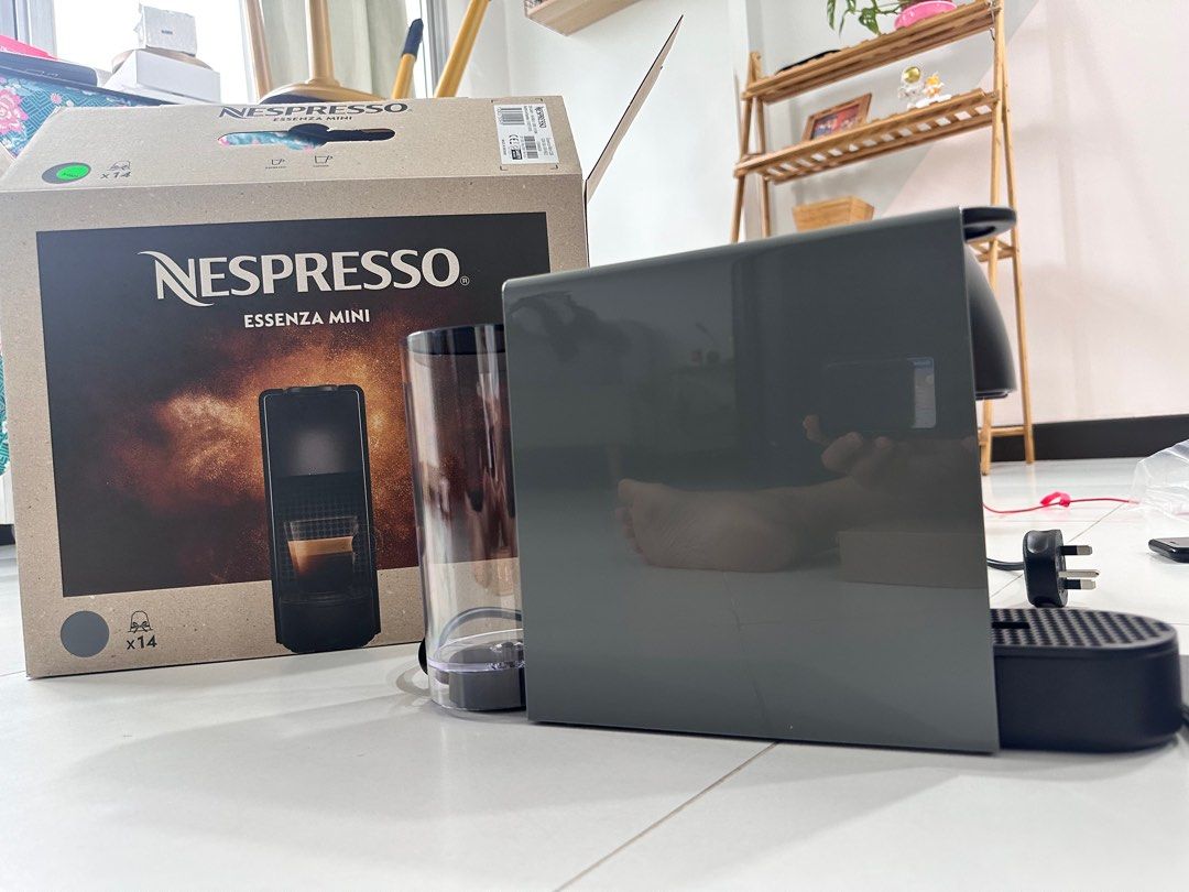 Nespresso Essenza Mini Grey, TV & Home Appliances, Kitchen Appliances ...