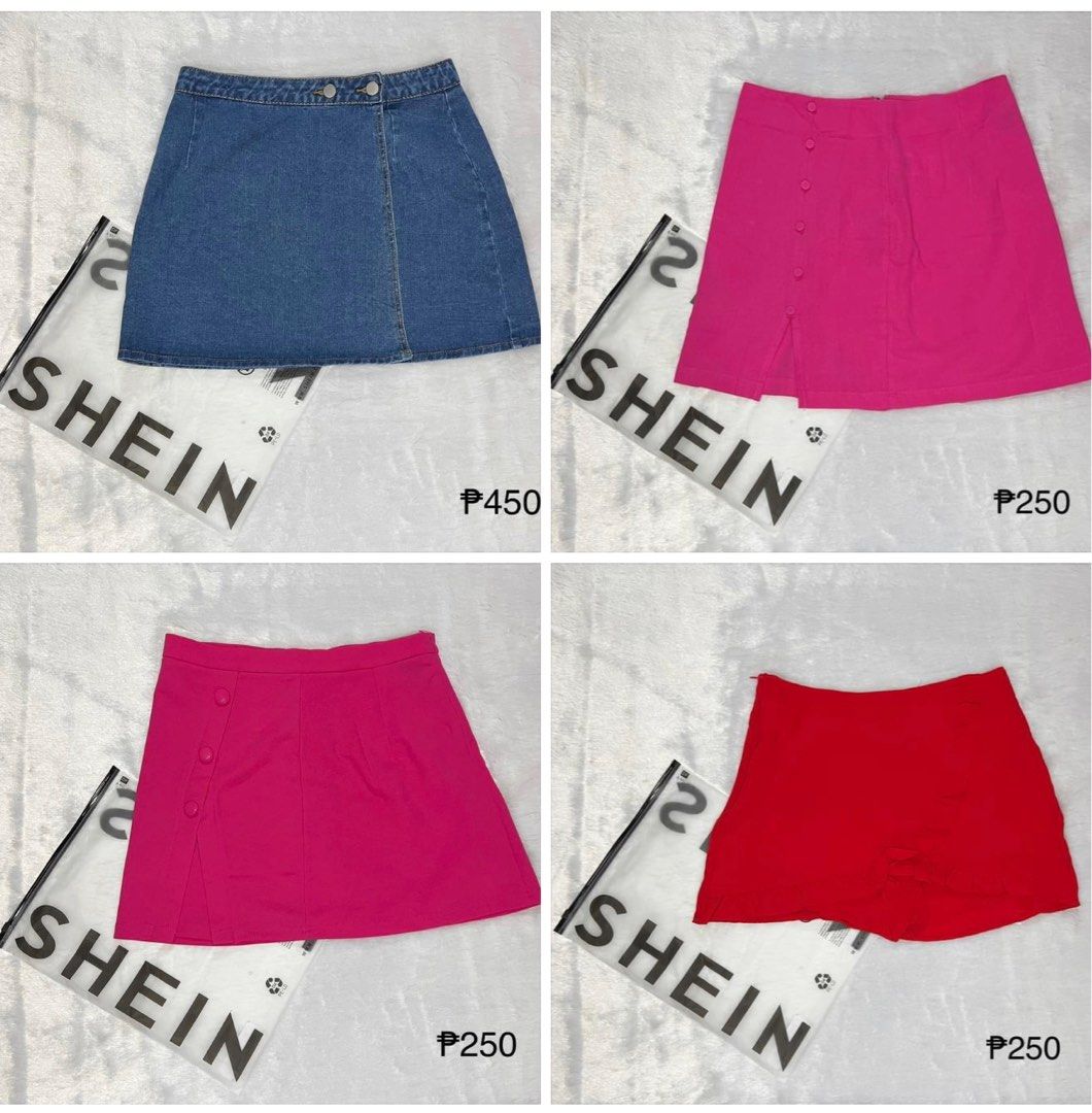 BRAND NEW SHEIN SKIRTS, Women's Fashion, Bottoms, Skirts on Carousell