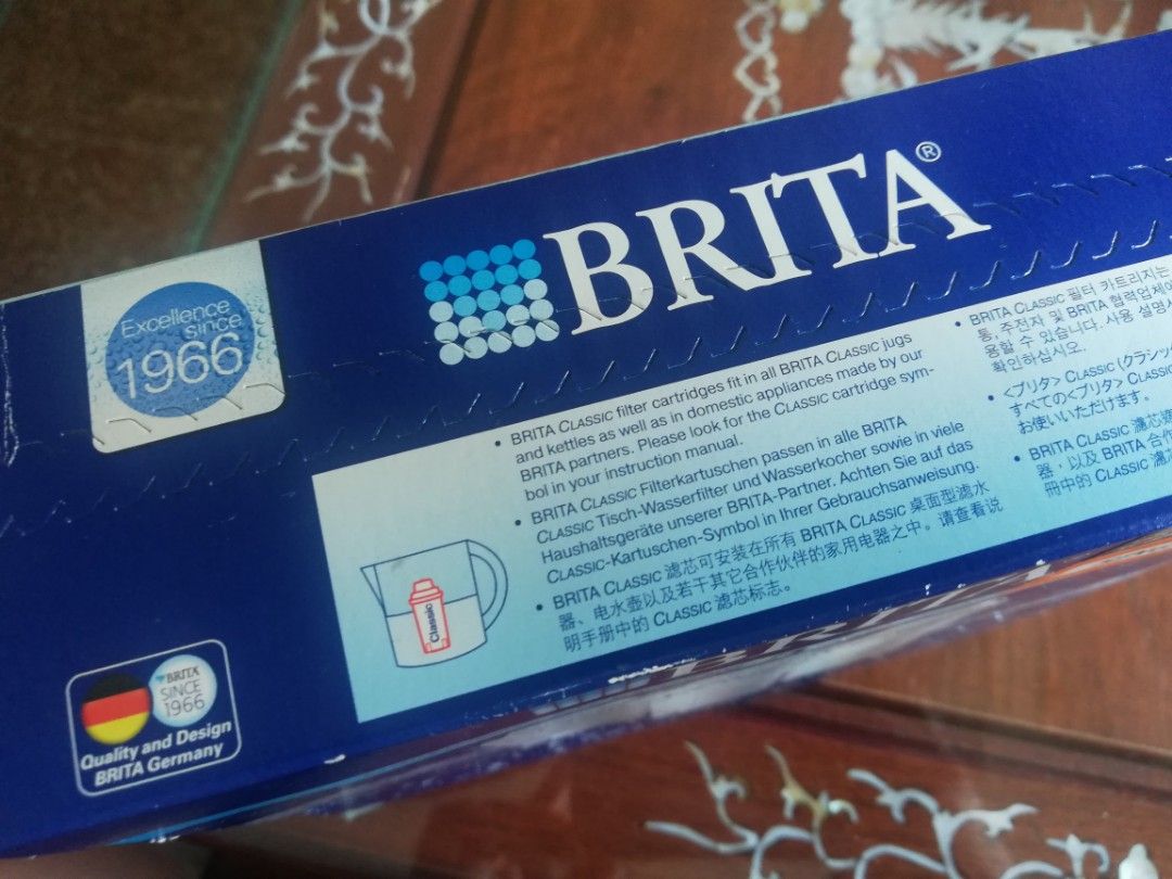 BRITA Classic Filter Cartridges (Pack of 3), TV & Home Appliances ...