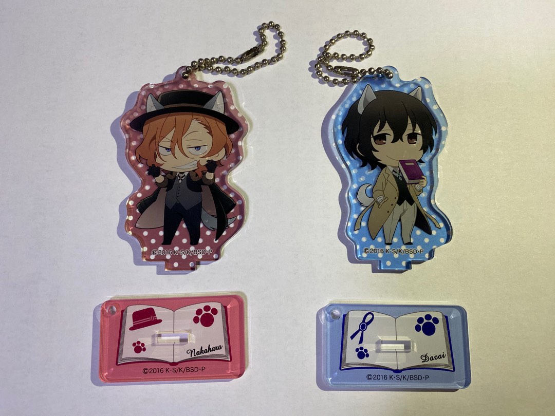 bungo stray dogs animimi stands (dazai and chuuya), Hobbies & Toys ...