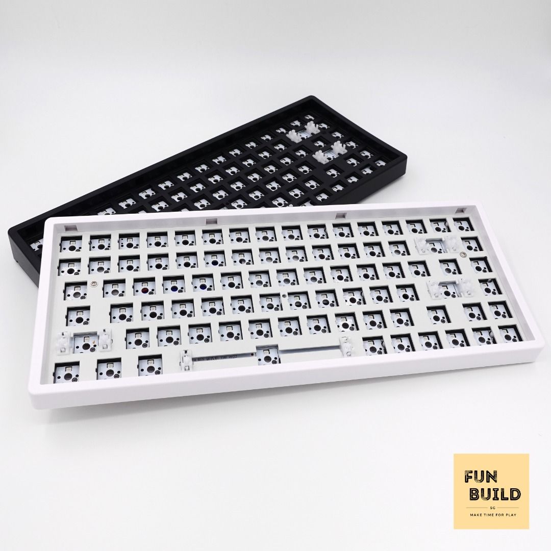 CXTECH C84 84-Key Barebones Kit (Hotswappable RGB Wired Bluetooth 2 ...