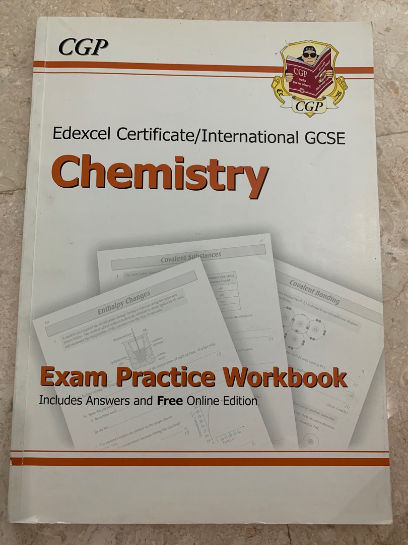 Cambridge IGCSE / Edexcel Certificate Chemistry Exam Practixe Workbook ...