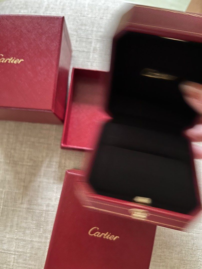 Cartier Boxes , Luxury, Accessories on Carousell