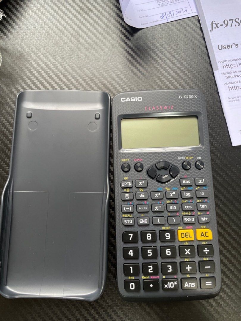 Casio fx-97SG X scientific calculator, Hobbies & Toys, Stationery ...