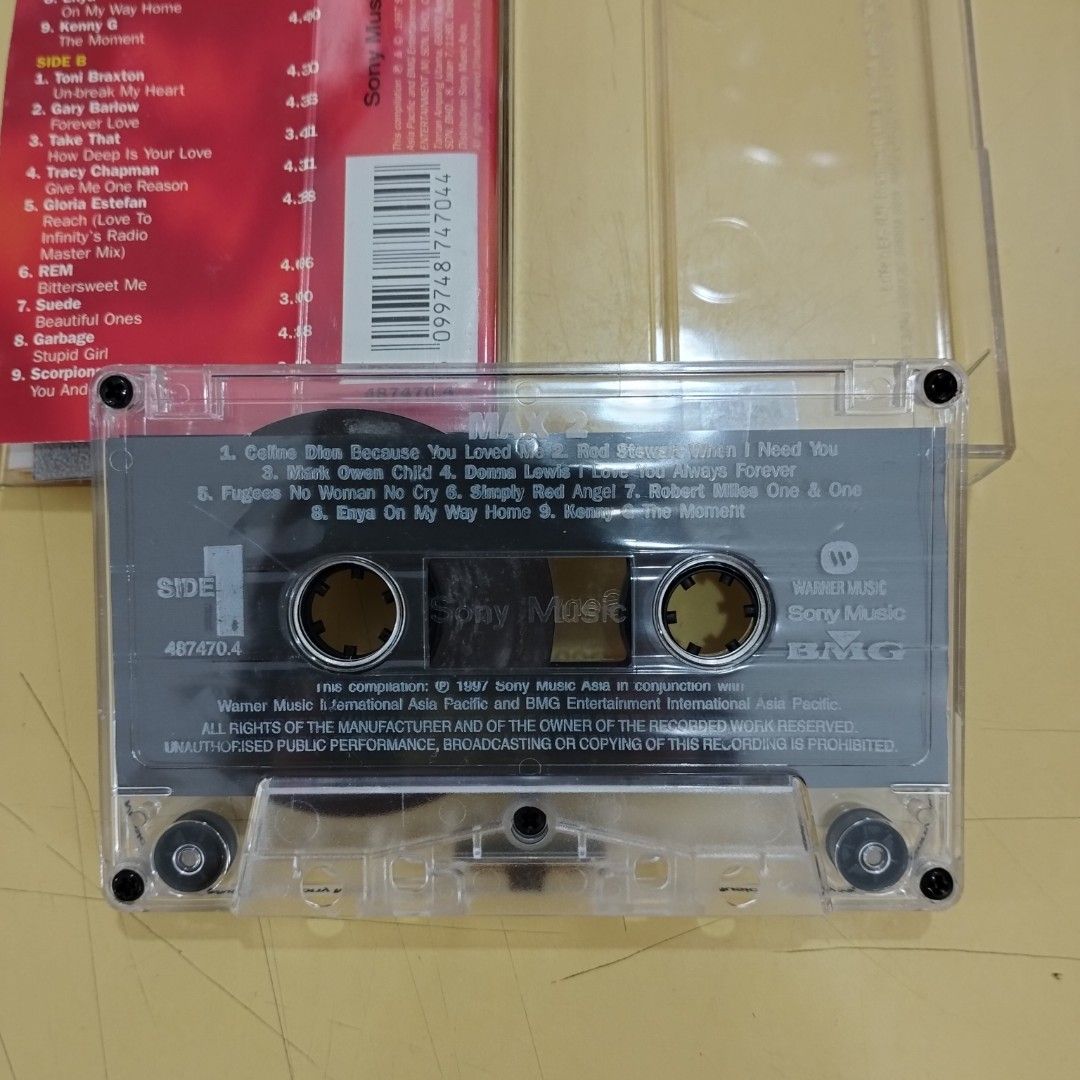 (Cassette) MAX 2, Hobbies & Toys, Music & Media, CDs & DVDs on Carousell