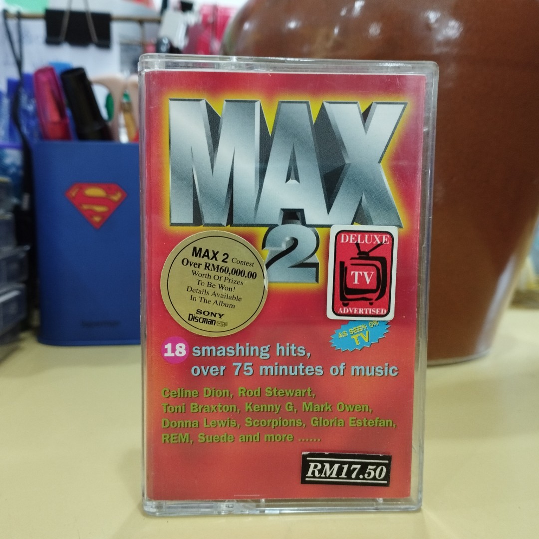 (Cassette) MAX 2, Hobbies & Toys, Music & Media, CDs & DVDs on Carousell
