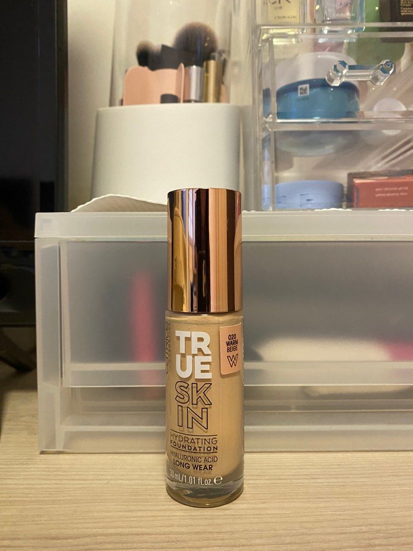 Catrice True Skin Foundation in Warm Beige, Beauty & Personal Care ...