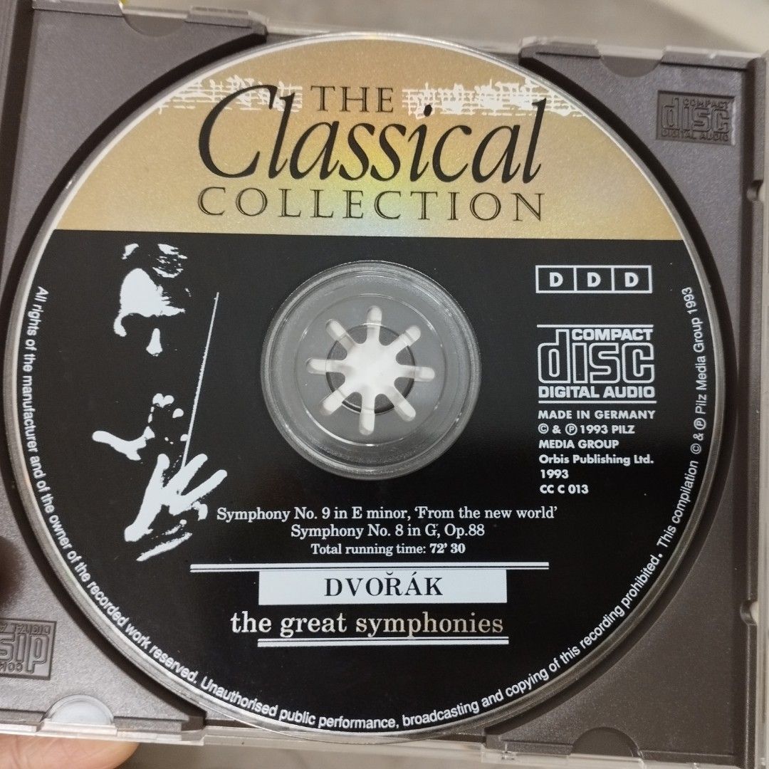 (CD) DVORAK - The Classical Collection, Hobbies & Toys, Music & Media ...