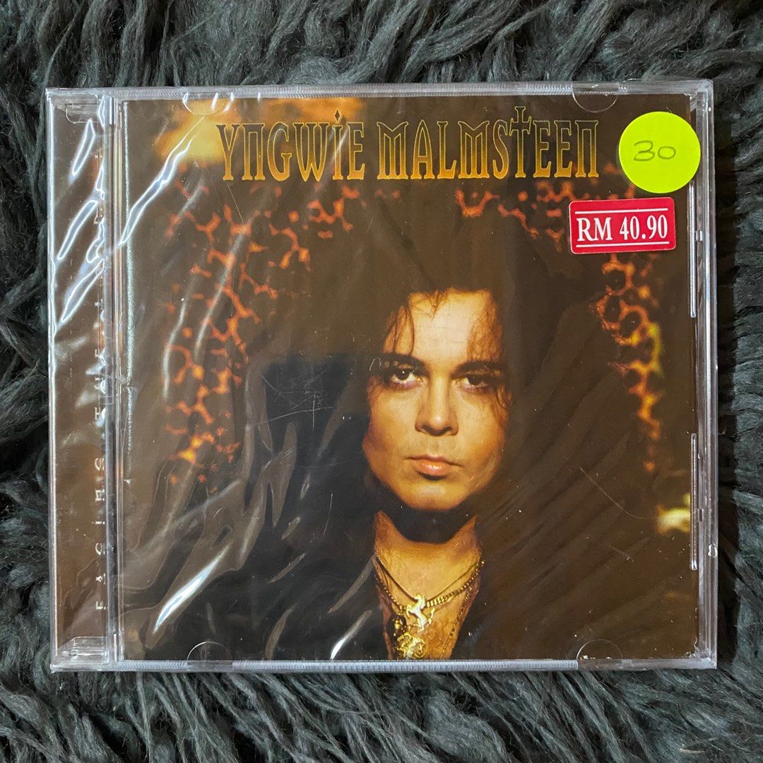 CD YNGWIE MALMSTEEN facing the animal, Hobbies & Toys, Music & Media, CDs & DVDs on Carousell