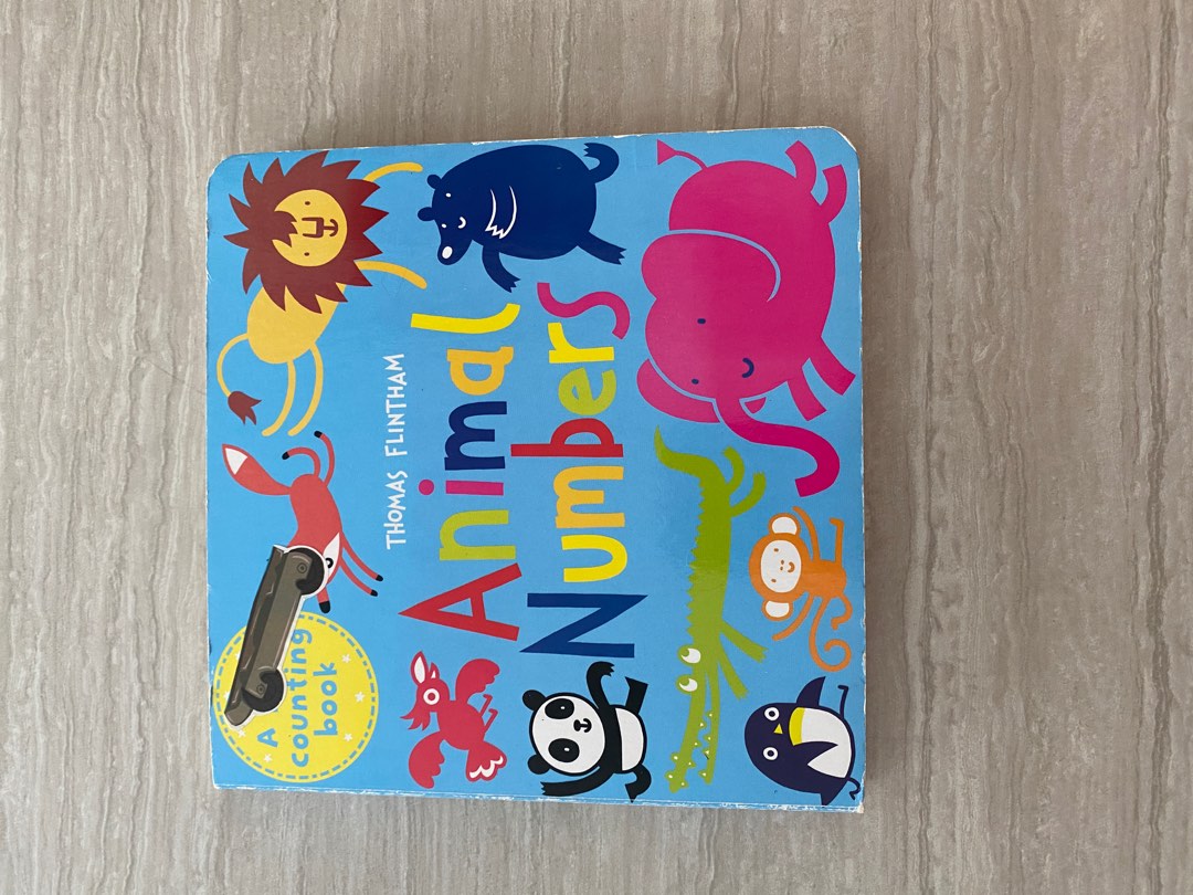 Children book - Animal Numbers Counting Book, Hobbies & Toys, Books ...