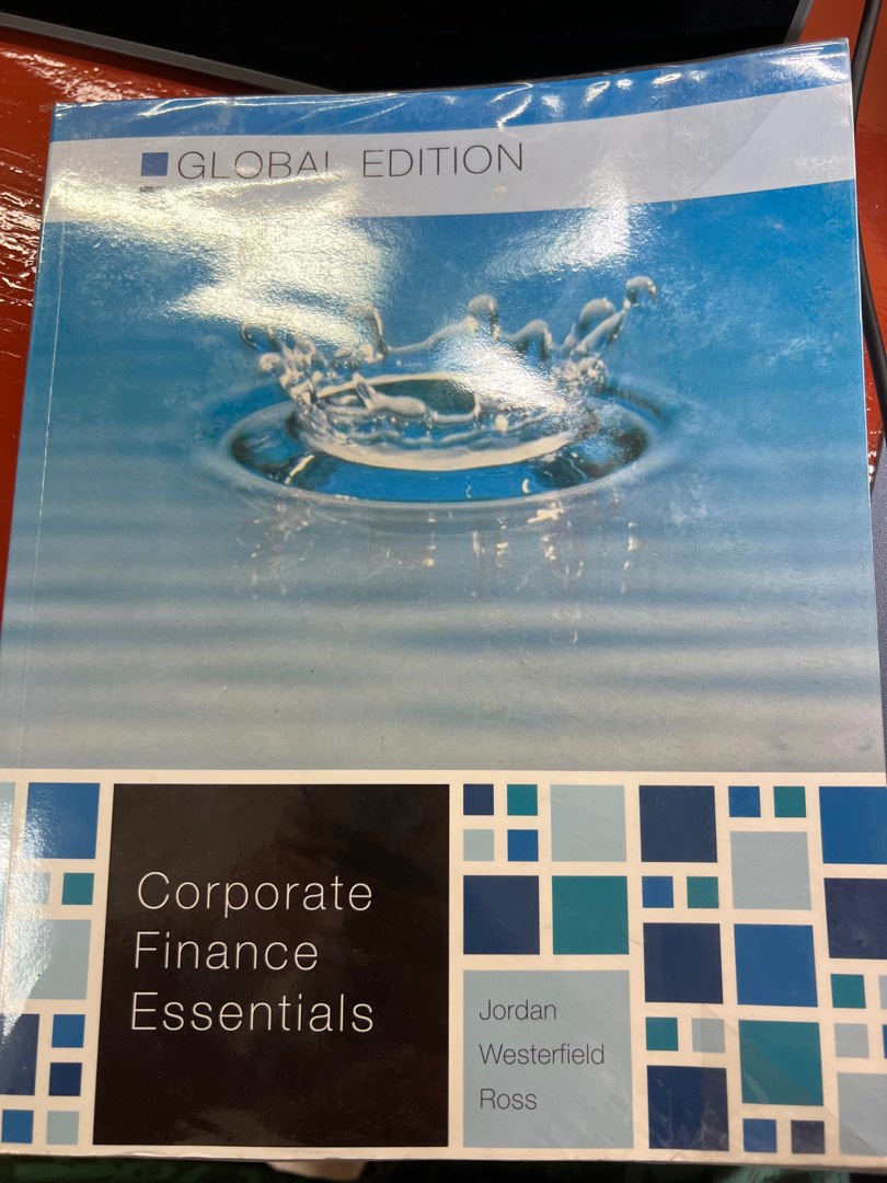 Corporate Finance Essentials global edition, Hobbies & Toys, Books ...